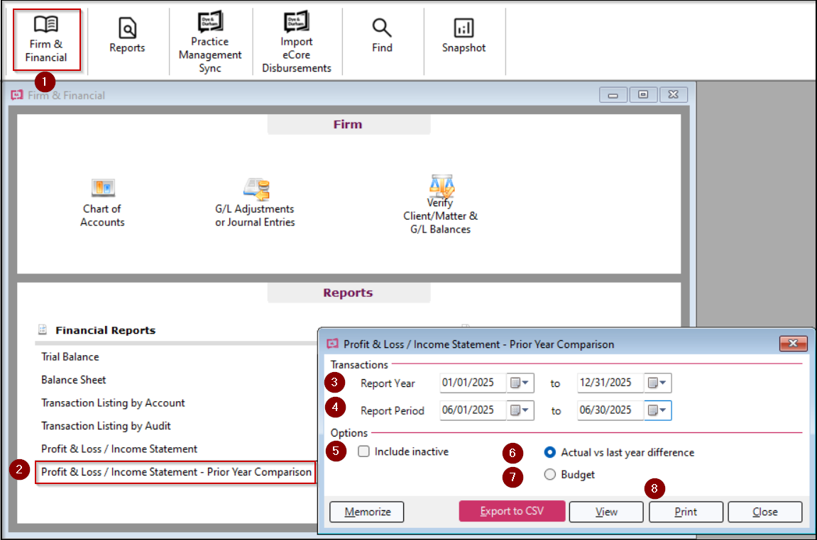 Profit and Loss/Income Statement – Prior Year Comparison – Dye & Durham ...