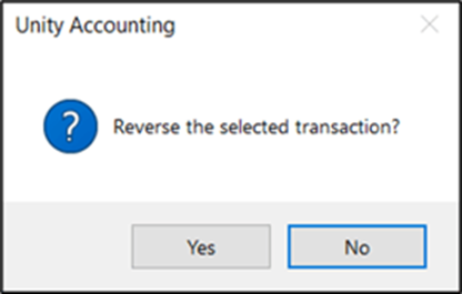 Reverse a General Cheque posted to a Client/Matter or General Ledger ...